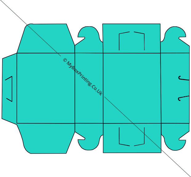 Side Lock Six Corner Boxes Archives | My Box Printing